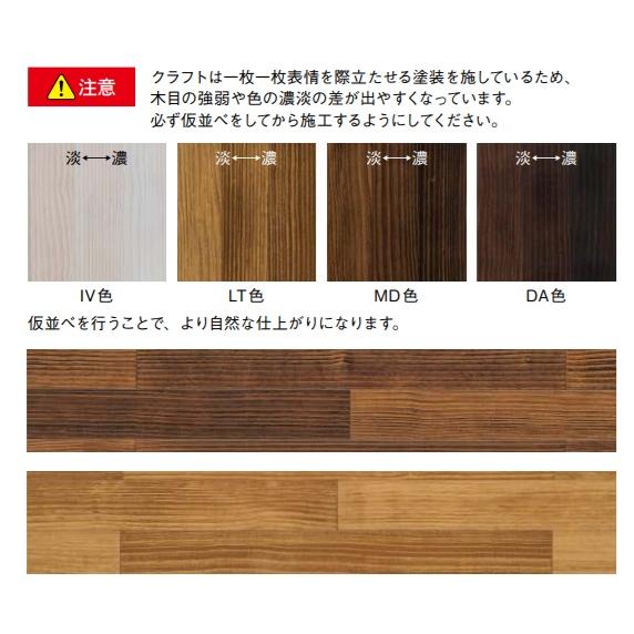 【FG92334-LT】ウッドワン無垢フローリング ピノアース足感 うづくり クラフト仕上げ LTライト色 910X91X12ミリ 40枚入 ...