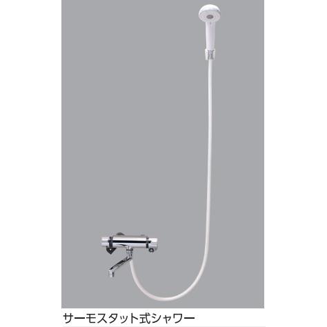 (ファインバブルシャワーPZS370付)KVKサーモスタット式シャワー水栓 KF800THF パイプ170ミリ 一般地仕様 定価￥71390 北海道、沖縄及び離島は配送費別途 ...