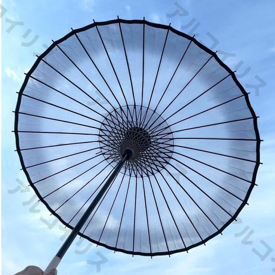 傘 撮影用和傘 晴雨兼用 和傘 透明 透かし 和風傘 かさ 木製 雨傘 和風