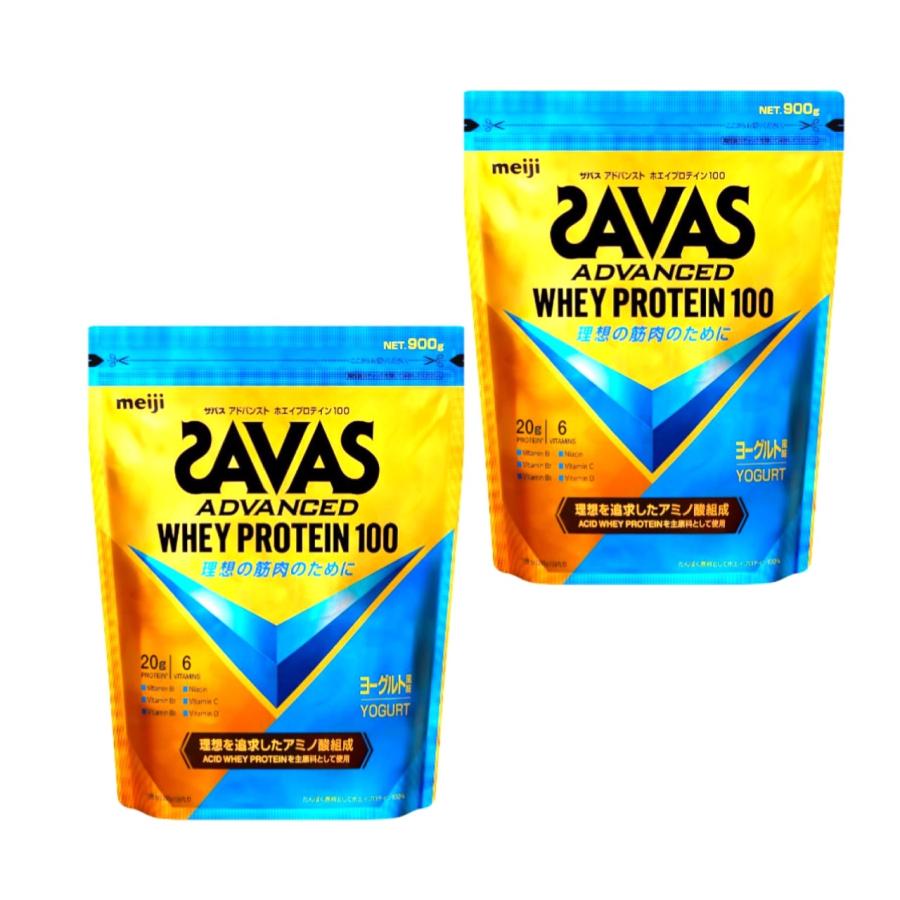 ザバス SAVAS アドバンスト ホエイプロテイン100 ヨーグルト風味 900g 2袋セット : color - 通販 - Yahoo!ショッピング