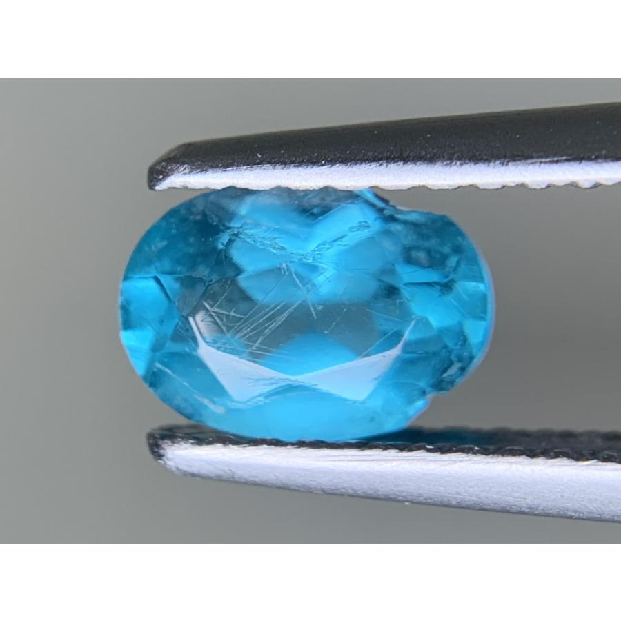 アパタイト 0.882ct 宝石ソーティング付き 7.1mm×5.2mm×3.6mm ルース（ 裸石 ） 3839Y : COLOR BOX - 通販 - Yahoo!ショッピング