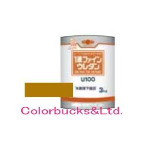1液ファインウレタンU100 3kg オーカーN 日本ペイント :1fuu100-oaker-3kg:Colorbucks アウトレット店 ...