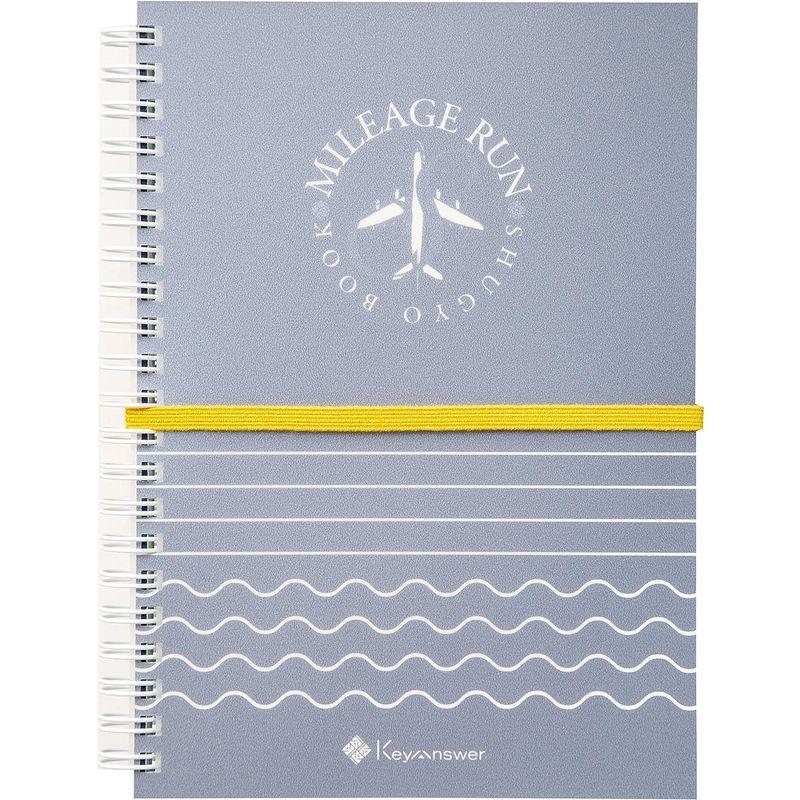 KeyAnswer キイアンサー MILEAGE RUN SHUGYO BOOK マイル修行宣言手帳 A5版 ダブルリングノート/JGC : Colorful Market HANDS ...