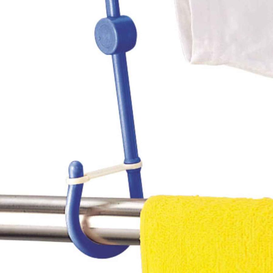 オーエ 洗濯ハンガー ML2 クルクルプラスハンガー 2本組 （ ハンガー S字フック 洗濯 物干し 竿受け フリーフック ） : お弁当グッズのカラフルボックス - 通販 - Yahoo ...