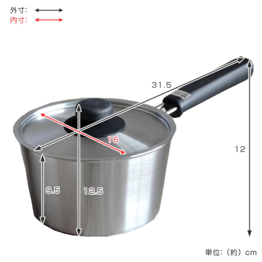 ヨシカワ 片手鍋 16cm IH対応 ステンレス製 シーズ・クッキング ヨシカワ 片手鍋 16cm IH対応 ステンレス製 シーズ・クッキング