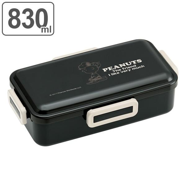 SNOOPY お弁当箱 スヌーピー ふんわり弁当箱 1段 830ml キャラクター （ 弁当箱 食洗機対応 ランチボックス おすすめ ） : お弁当グッズのカラフルボックス - 通販 ...