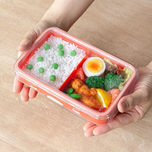 お弁当箱 1段 PUSH＆PUSH2 保存容器 800ml ランチボックス （ 男子 大容量 弁当箱 軽量 ） : お弁当グッズのカラフルボックス - 通販 - Yahoo!ショッピング