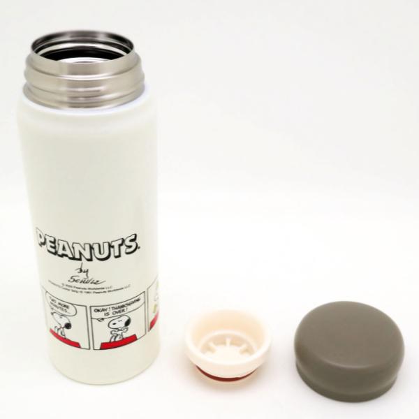 水筒 マグ ダイレクトステンレスボトル PEANUTS EVERYDAY SNOOPY 480ml （ スヌーピー 保温 保冷 ダイレクトボトル キャラクター ） : お弁当グッズのカラフル ...