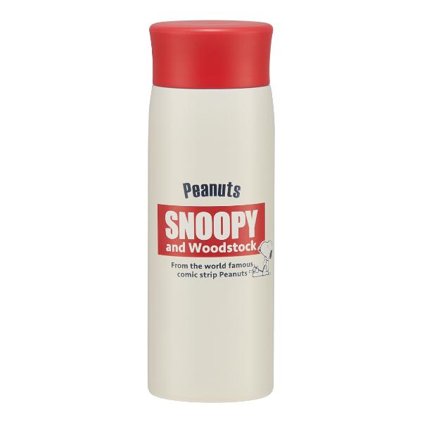 スケーター 水筒 350ml ステンレス マグ PEANUTS スヌーピー レトロラベル （ SNOOPY マグボトル 保冷 保温 直飲み ボトル キッズ ステンレスボトル ） : お弁当 ...