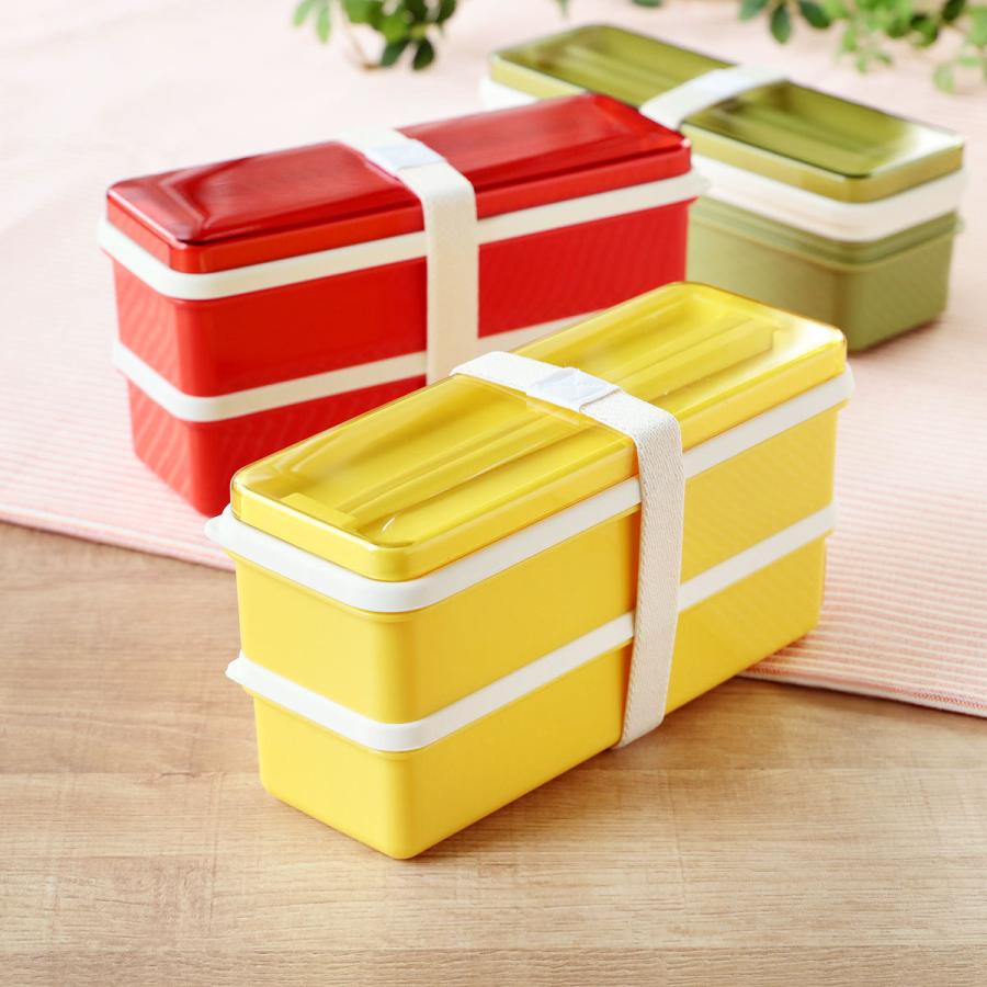 スケーター お弁当箱 2段 抗菌 630ml シリコンランチ レトロフレンチ （ 弁当箱 ランチボックス 食洗機対応 レンジ対応 二段 銀 AG シンプル ） : お弁当グッズのカラフル ...