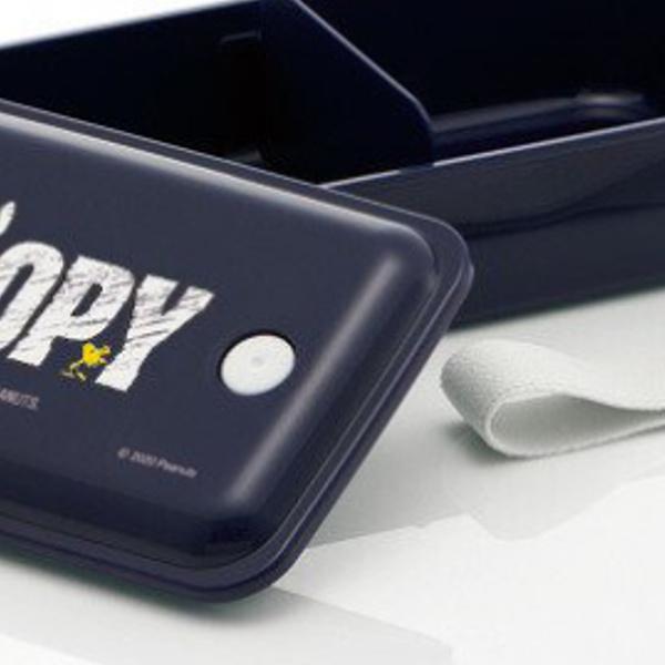 スケーター お弁当箱 1段 抗菌 830ml パッキン一体型 ふわっと PEANUTS スヌーピー ロゴ （ SNOOPY 弁当箱 ランチボックス 弁当 食洗機対応 レンジ対応 ） : お弁当 ...