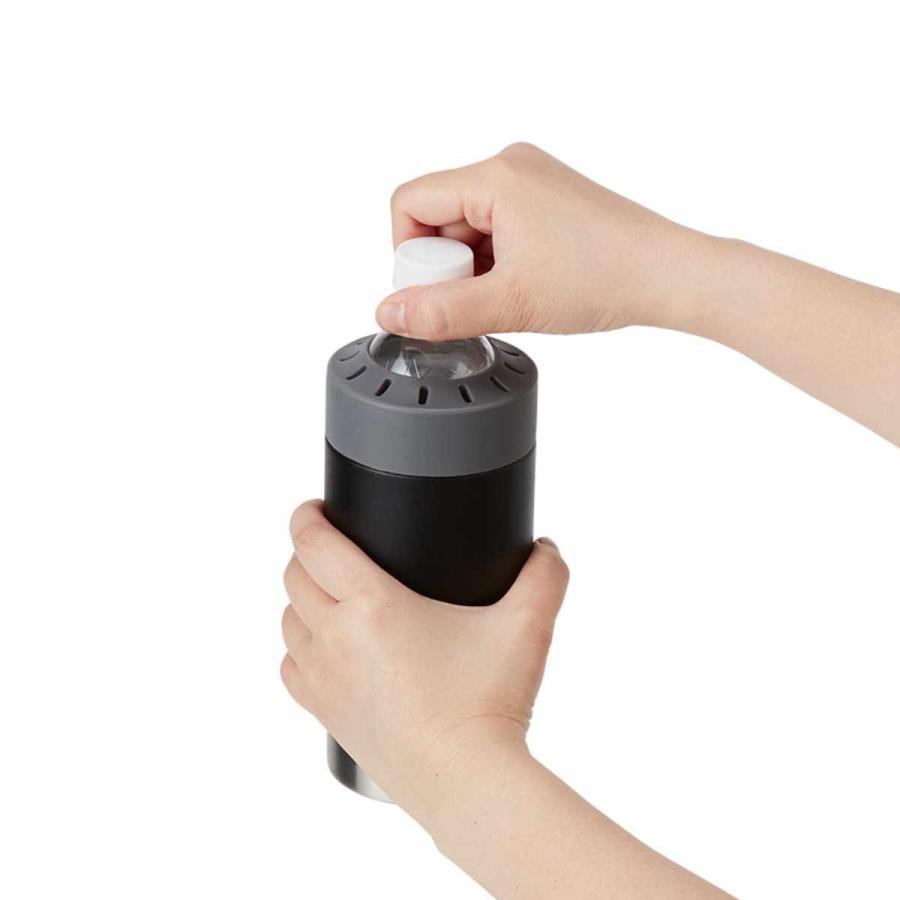 ペットボトルホルダー 640ml zalatto ボトルホールドサーモタンブラー ステンレス （ タンブラー ボトルクーラー コップ 保冷 保温 真空二重構造 ） : お弁当グッズのカラフル ...