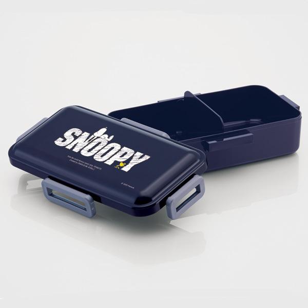 スケーター お弁当箱 1段 830ml 抗菌 ふわっと PEANUTS スヌーピー ロゴ （ SNOOPY 弁当箱 ランチボックス 弁当 食洗機対応 レンジ対応 大容量 男子 日本製 ...