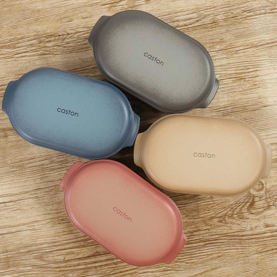 弁当箱 2段 500ml caston オーバルランチボックス （ お弁当箱 ランチボックス 食洗機対応 レンジ対応 女子 大人 ） : お ...