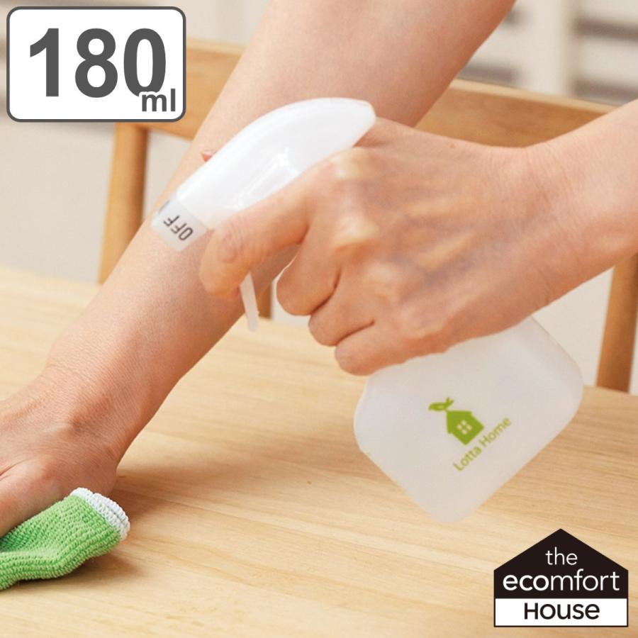イーオクト ecomfortHouse スプレーボトル 180ml とり （ スプレー ボトル 180ミリリットル コンパクト アルコール対応 軽量 極細 ミスト ） : お弁当グッズの ...