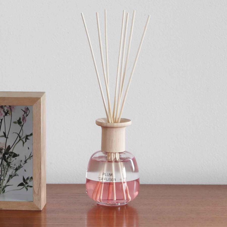 リードディフューザー PLUM DIFFUSER MINI （ ディフューザー 200ml 芳香剤 部屋 ルームフレグランス アロマ スティック フレグランス ） : 390986 : お弁当 ...