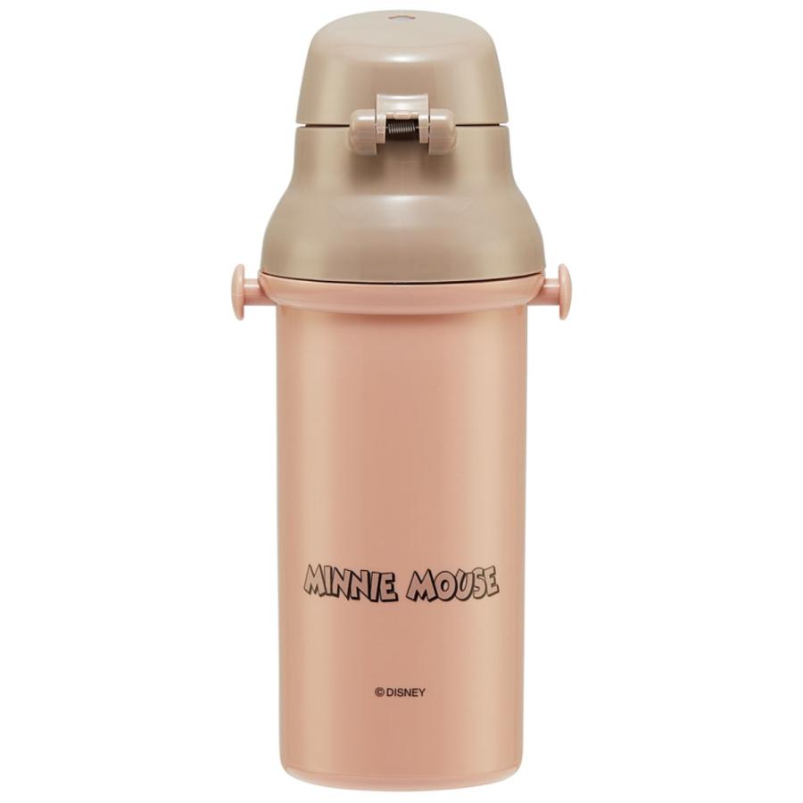 MICKEY MOUSE 水筒 キッズ 480ml 抗菌 直飲み プラスチック ミニーマウス レトロ （ ミニー 食洗機対応 ワンタッチ 子供用水筒 AG 銀 軽量 子供 ） : お弁当グッズ ...