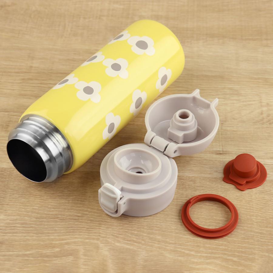 水筒 マグ 480ml Plune 保冷 保温 ワンタッチマグボトル （ 直飲み ワンプッシュ ステンレスボトル 軽量 花柄 女子 ） :409716:お弁当グッズのカラフルボックス - 通販 ...