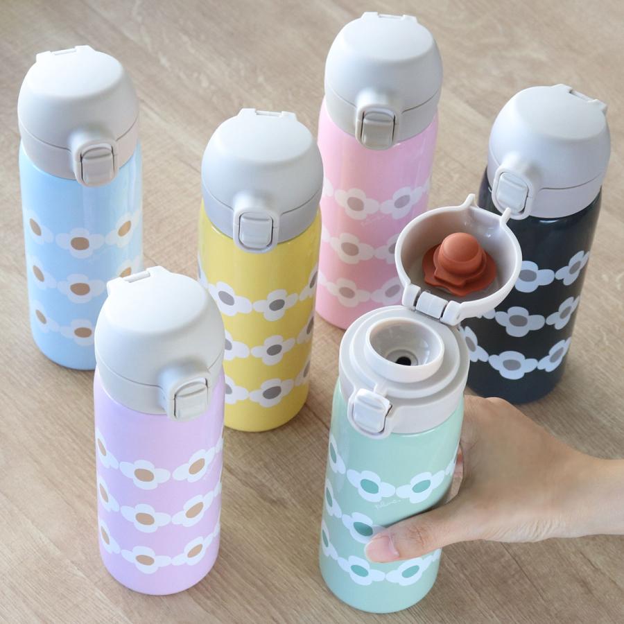 Reach Will 水筒 マグ 480ml Plune 保冷 保温 ワンタッチマグボトル （ 直飲み ワンプッシュ ステンレスボトル 軽量 花柄 女子 ） : お弁当グッズのカラフルボックス ...