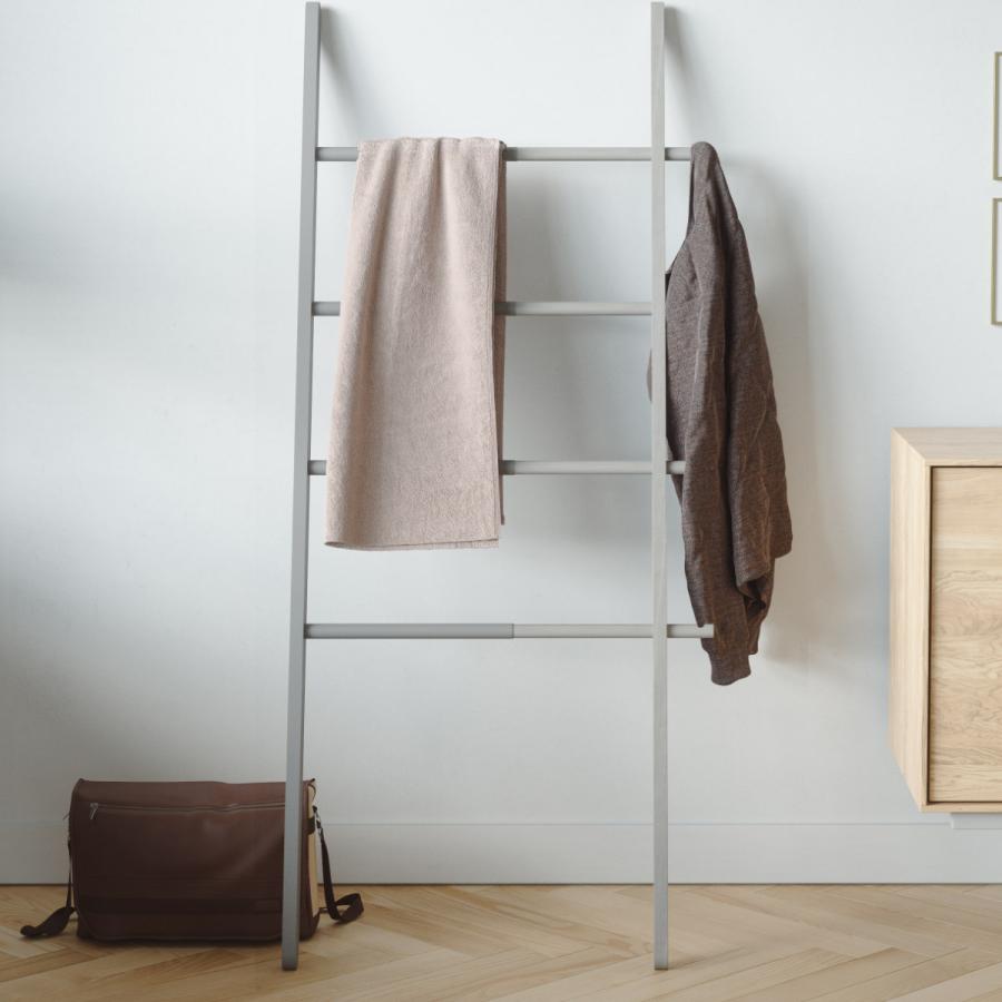 Umbra umbra ハブ ラダーラック ハンガーラック 幅40.6〜61cm 伸縮 （ アンブラ ラダーハンガー ラック 立て掛け ウォールラック 壁面収納 スリム ） : お弁当グッズの ...