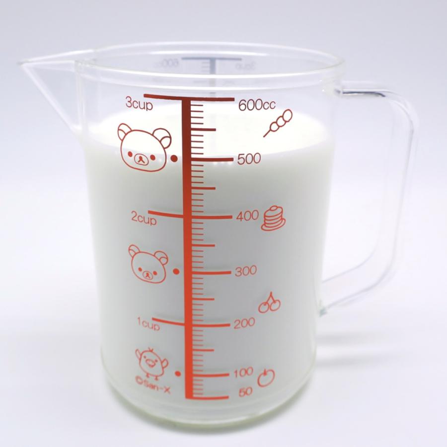 リラックマ 計量カップ 大 600ml （ 計量コップ メジャーコップ 目盛り付き メモリ付き 熱湯OK 600cc 樹脂製 ） : お弁当グッズのカラフルボックス - 通販 - Yahoo ...