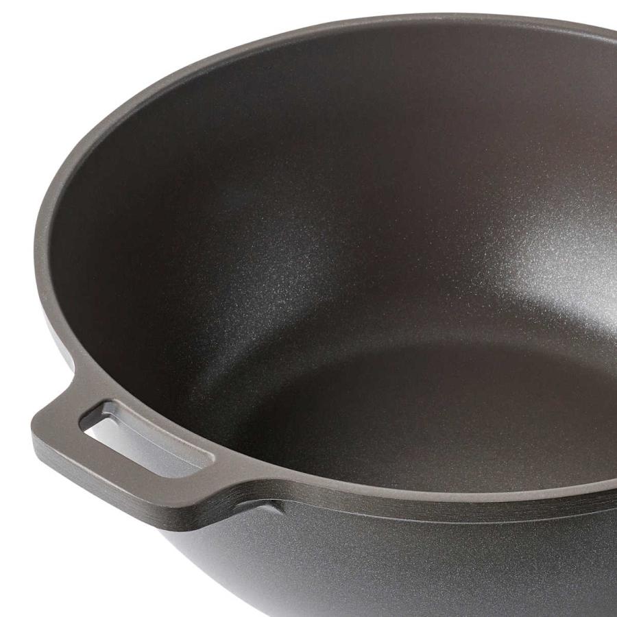 フライパン 24cm 深型 IH対応 ワックフライパン BOSQUE ドクターハウス （ Dr.HOWS ガス火対応 オール熱源対応 炒め鍋 いため鍋 フッ素加工 韓国 ） :417848:お ...