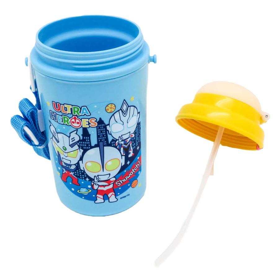 OSK 水筒 ストロー付保冷水筒 ULTRAHEROES 450ml （ ウルトラマン ストローボトル 保冷 ワンプッシュ ストロータイプ 子供 日本製 ） : お弁当グッズのカラフルボックス ...