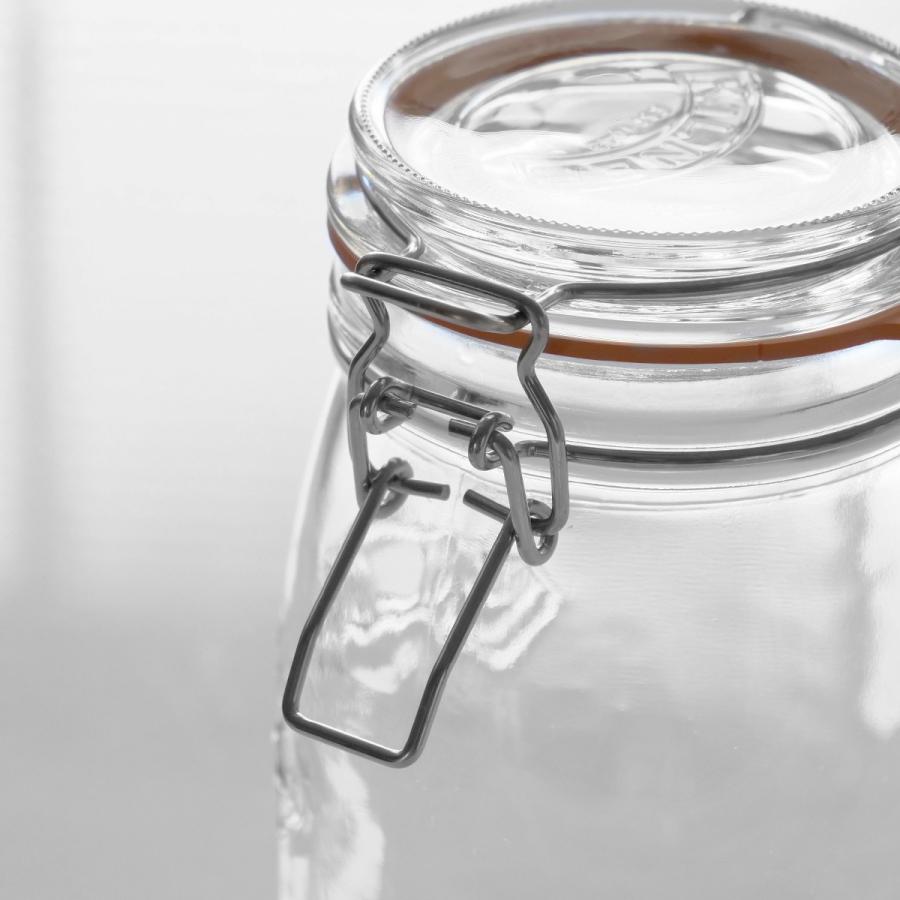 保存容器 KILNER ROUND CLIPTOP JAR 1.5L （ キルナー クリップトップジャー 保存瓶 ガラス 密閉 食洗機対応 ...
