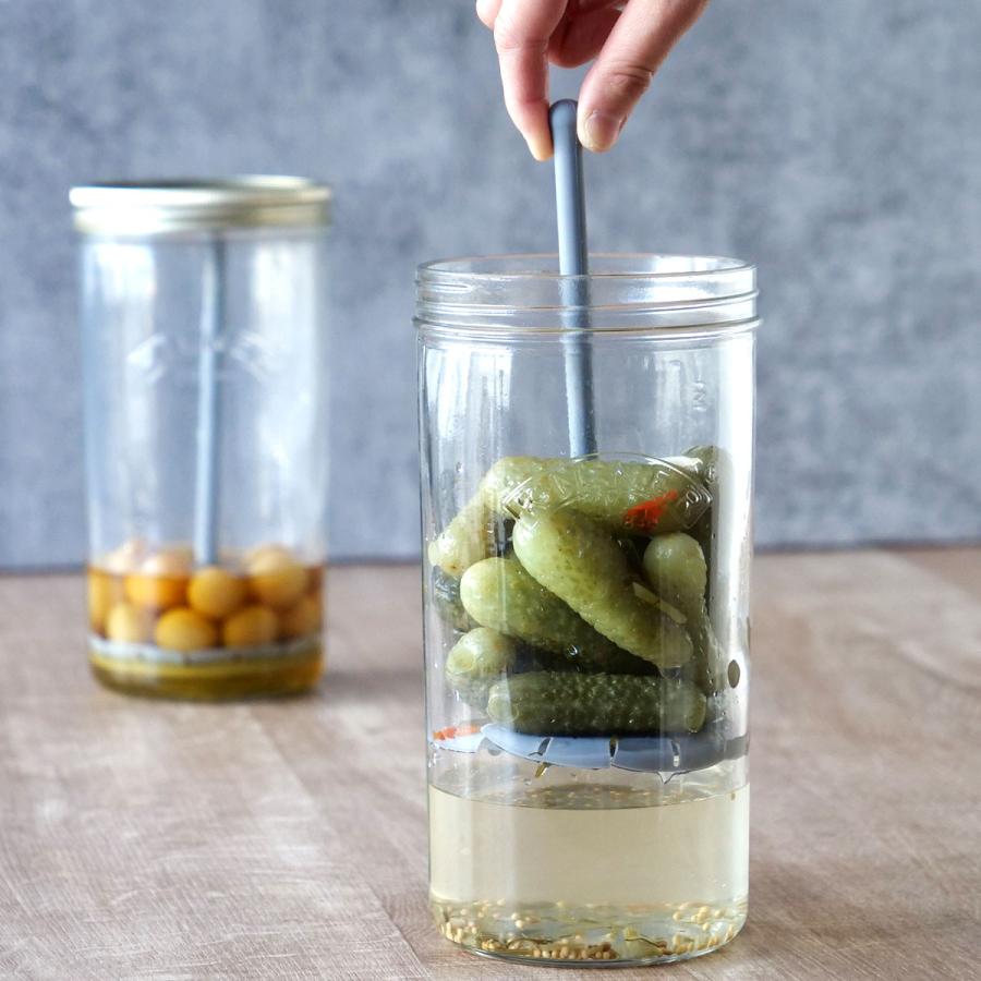 保存容器 KILNER PICKLE JAR WITH LIFTER 1L （ キルナー 瓶 ピクルスジャー 保存瓶 ガラス 密閉 食洗器対応 ...