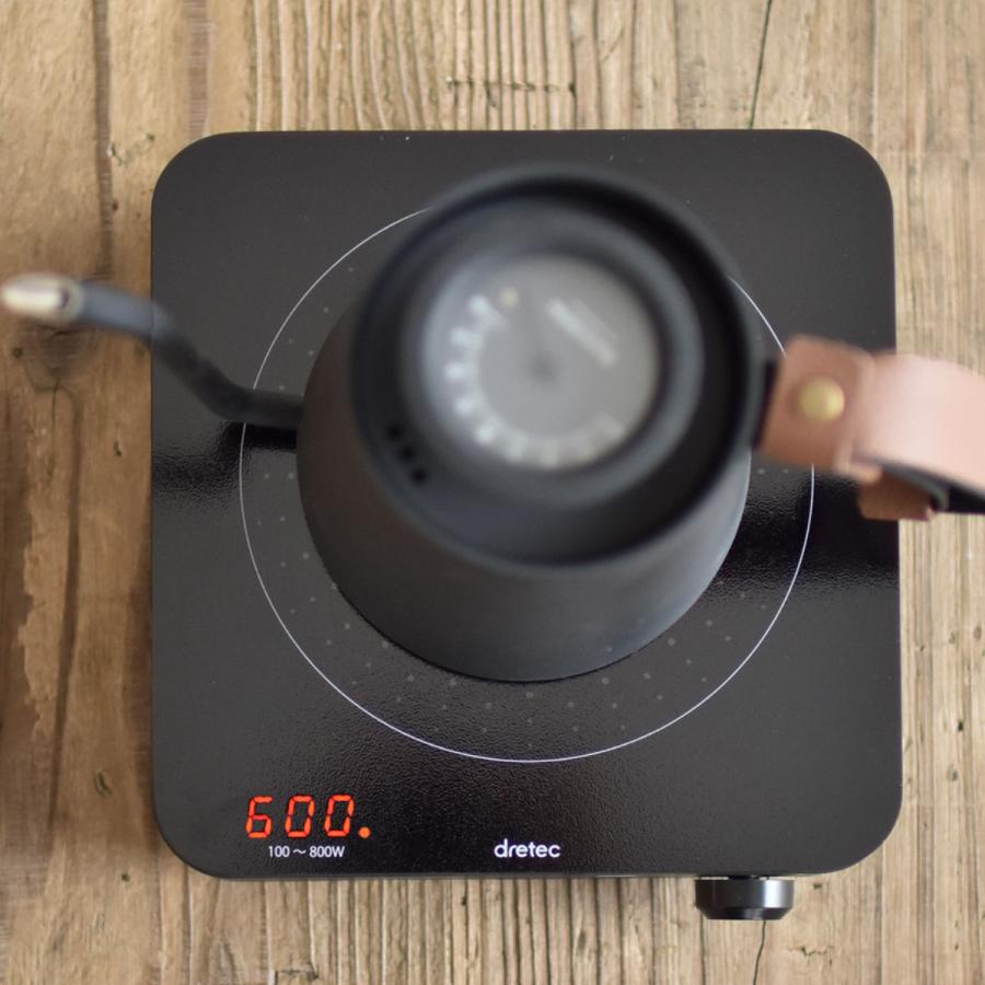 ドリテック IHコンロ 卓上 1口 IHクッキングヒーター ミニチュラ （ dretec IH調理器 卓上コンロ ミニ おしゃれ ） : お弁当グッズのカラフルボックス - 通販 ...