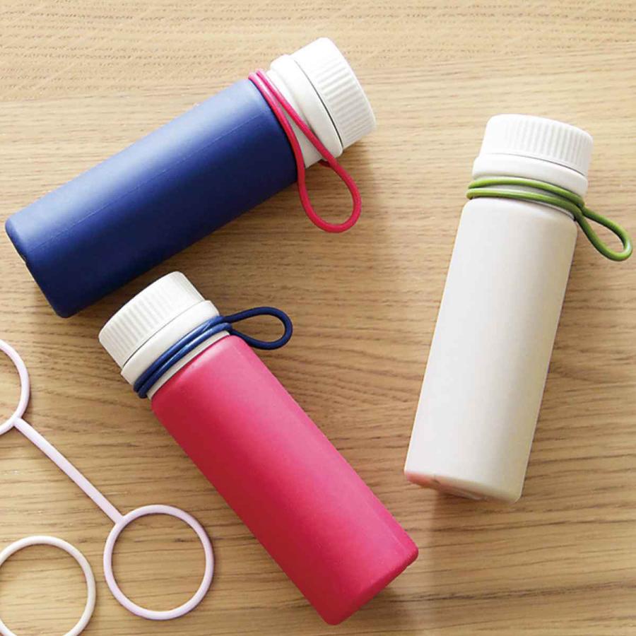 WORLD CREATE 水筒 シリコーンボトル ナノ 180ml （ viv 食洗機対応 直飲み シリコンボトル 折りたたみ コンパクト ） : お弁当グッズのカラフルボックス - 通販 ...