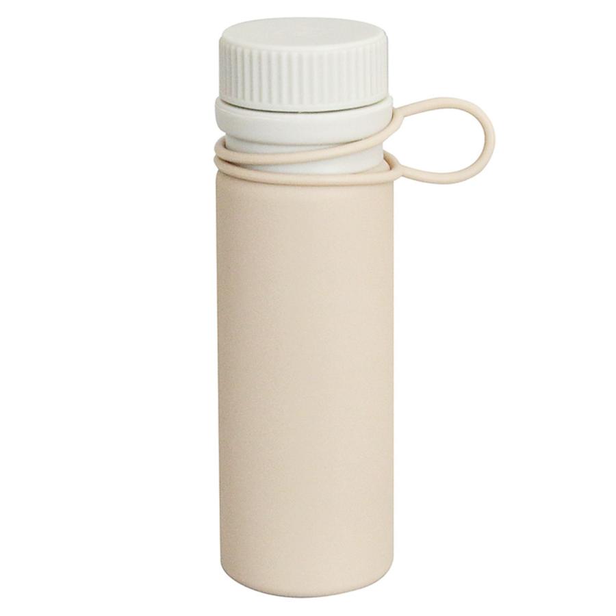 WORLD CREATE 水筒 シリコーンボトル ナノ 180ml （ viv 食洗機対応 直飲み シリコンボトル 折りたたみ コンパクト ） : お弁当グッズのカラフルボックス - 通販 ...