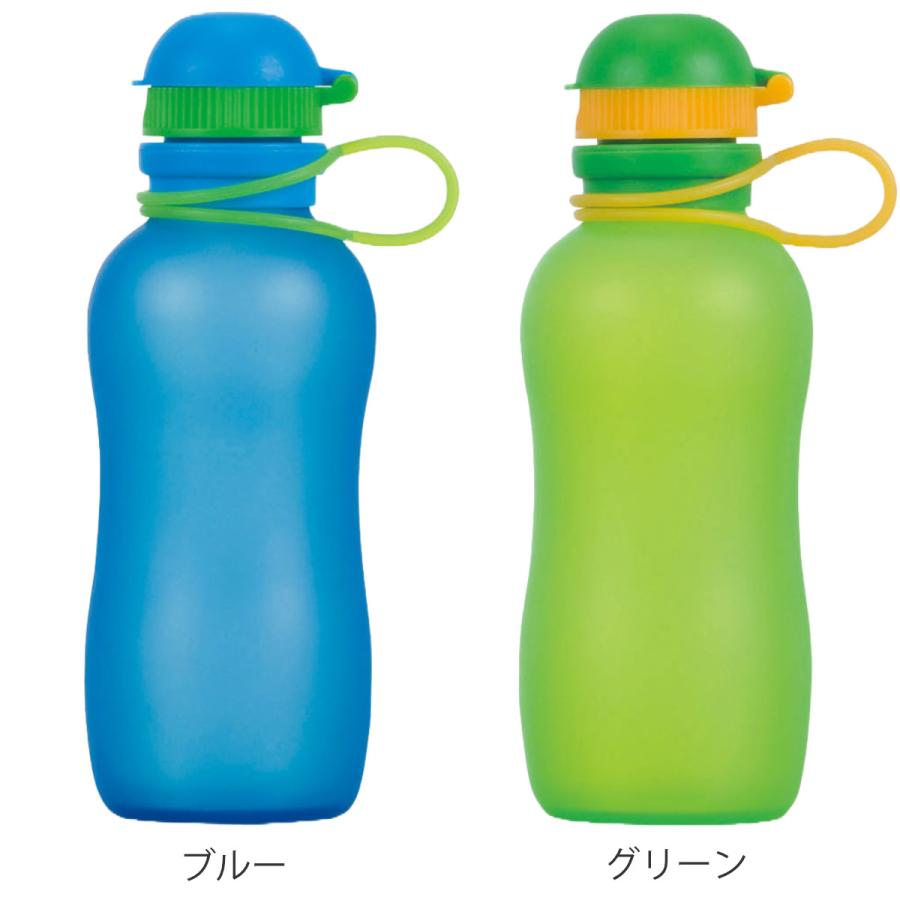 WORLD CREATE 水筒 シリコーンボトル アクティブ 300ml （ viv 食洗機対応 直飲み シリコンボトル 折りたたみ コンパクト ） : お弁当グッズのカラフルボックス ...