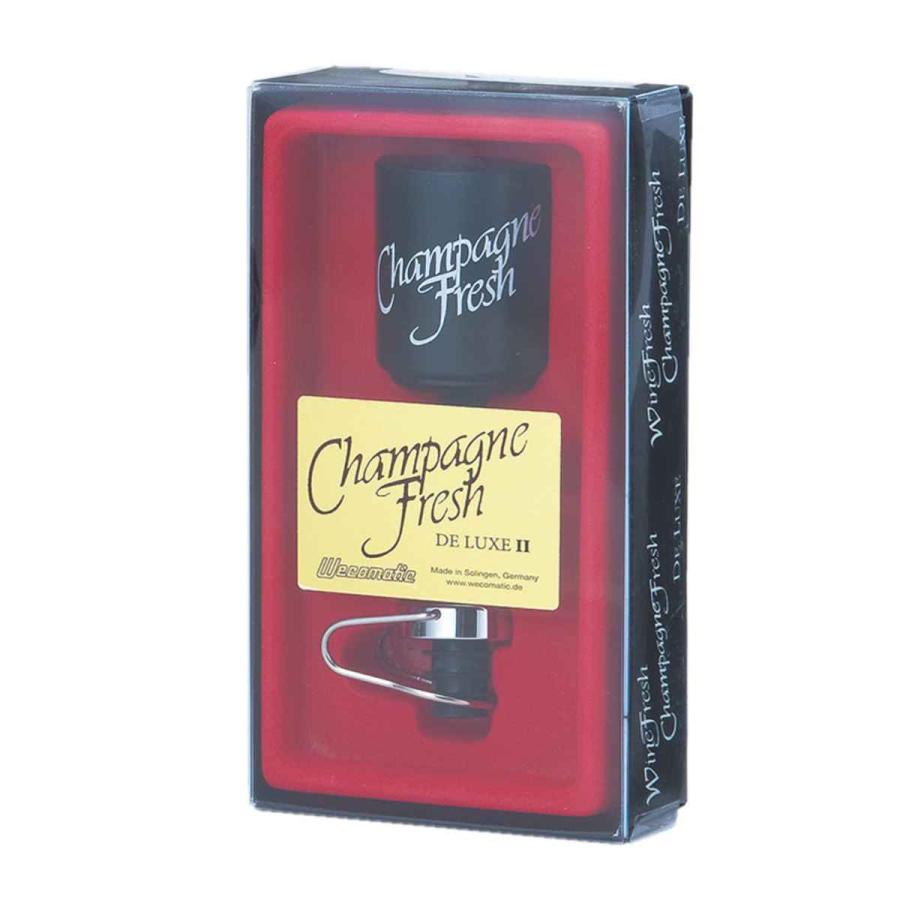 WORLD CREATE ボトルストッパー シャンパンフレッシュ デラックス コンプリートセット クローム Wecomatic （ ヴェコマ ...