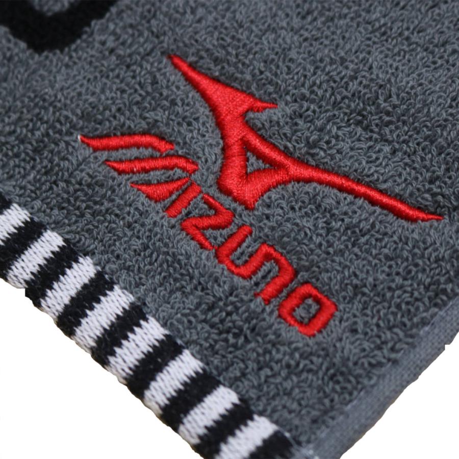 MIZUNO スポーツタオル ミズノ 34×110cm ブルー グレー （ タオル スポーツ ロングタオル 汗拭き 綿100 ） : お弁当 ...