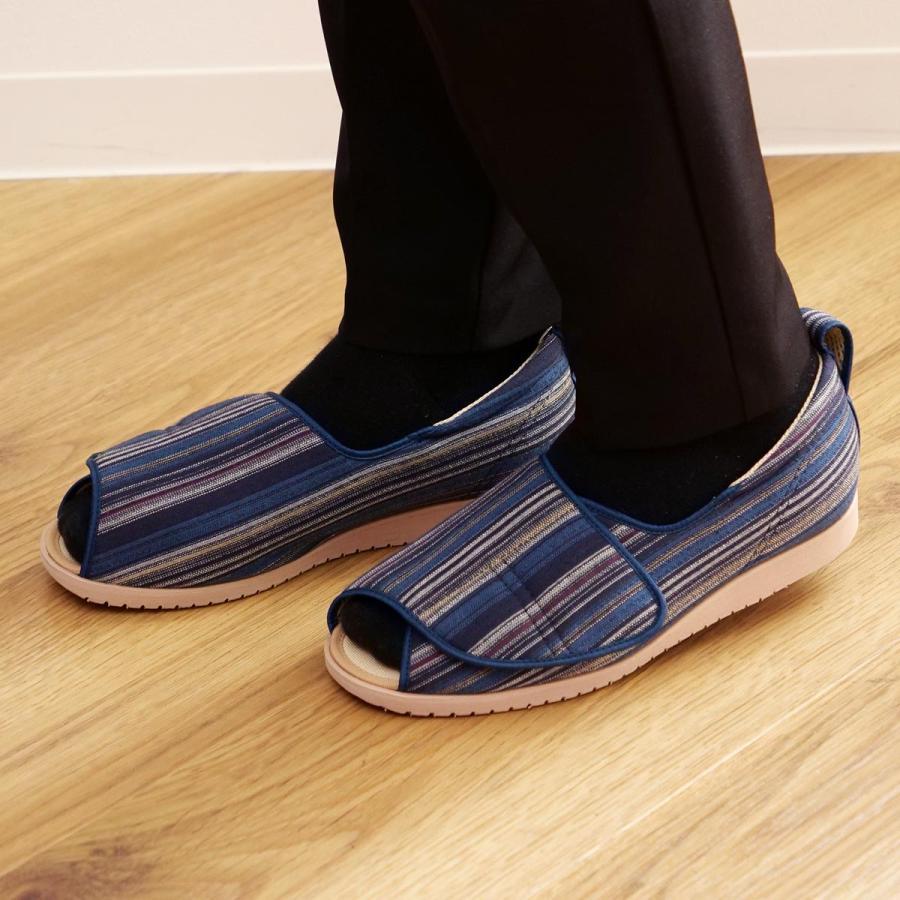 介護シューズ 両足 3E 3L〜5L オープン和 なごみ 施設用 （ 介護靴 靴 レディース メンズ 室内 軽量 抗菌 防臭 撥水 転倒予防 介護用 おしゃれ あゆみ ） : お弁当グッズの ...