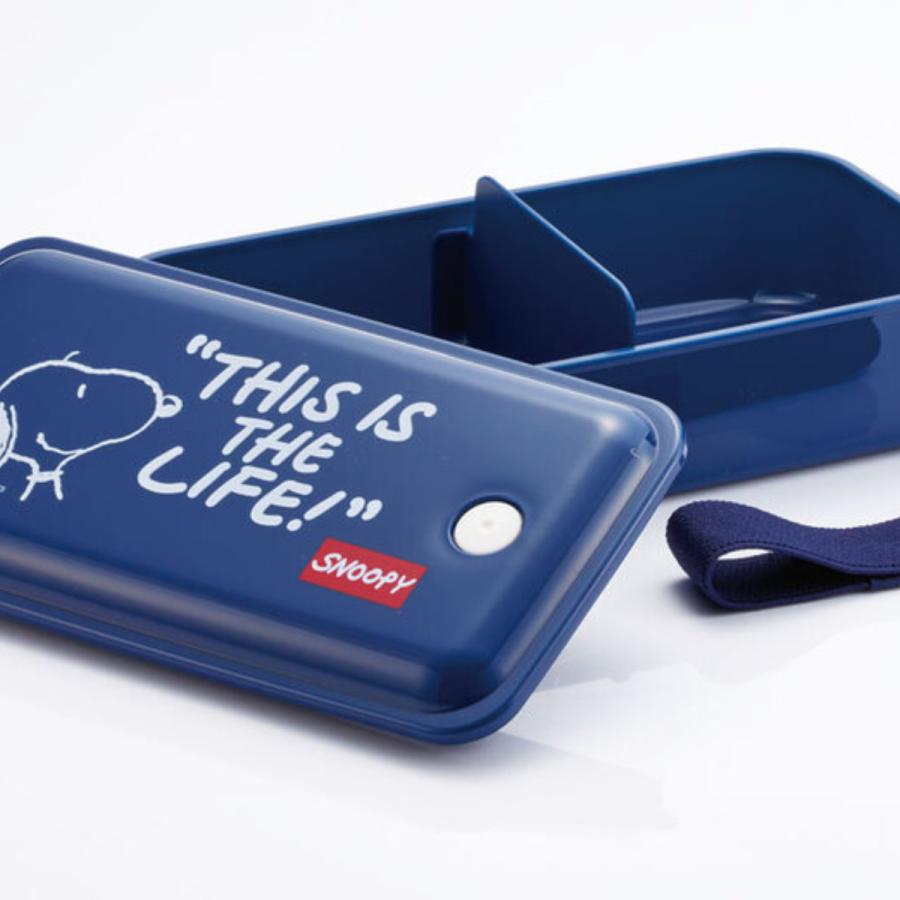 スケーター 弁当箱 抗菌パッキン一体型ランチ 1段 830ml SNOOPYネイビー （ スヌーピー お弁当箱 ランチボックス 弁当 食洗機対応 レンジ対応 大容量 ） : お弁当グッズの ...