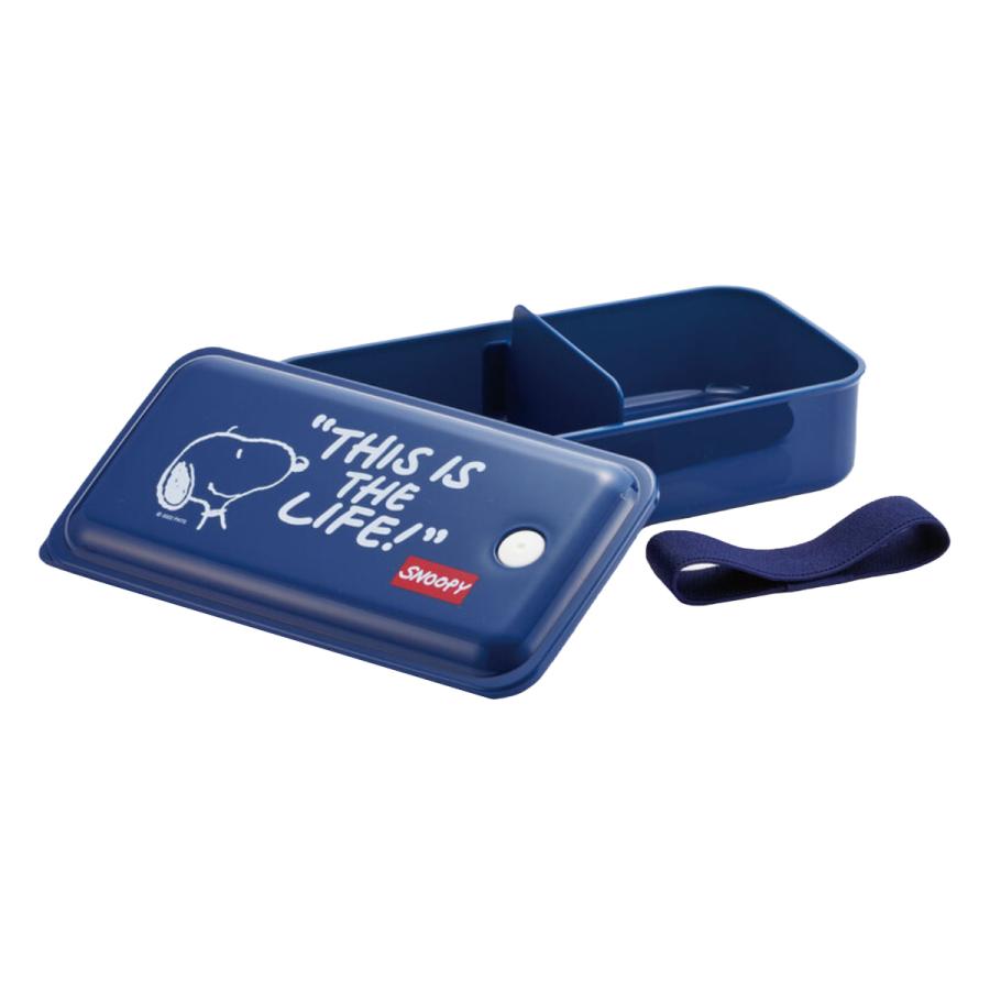 スケーター 弁当箱 抗菌パッキン一体型ランチ 1段 830ml SNOOPYネイビー （ スヌーピー お弁当箱 ランチボックス 弁当 食洗機対応 レンジ対応 大容量 ） : お弁当グッズの ...