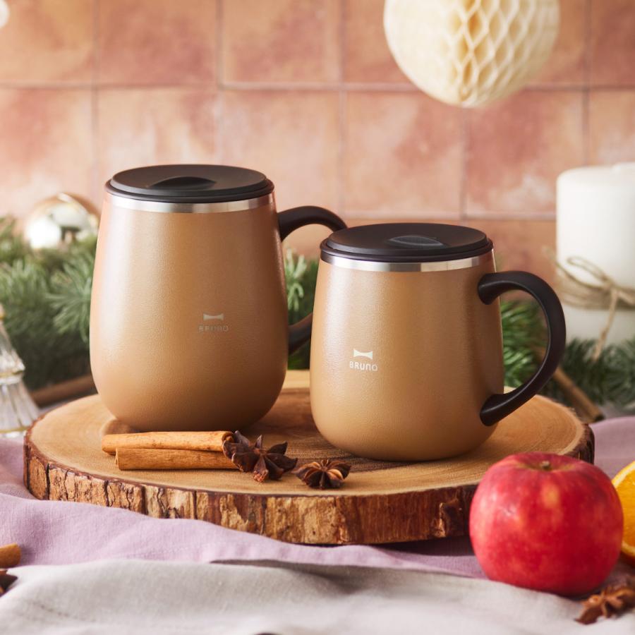 BRUNO マグカップ 460ml 蓋つきステンレスマグ tall （ ブルーノ ステンレスマグ ステンレス製 保温 保冷 カップ コップ マグ ） :437535:お弁当グッズのカラフル ...