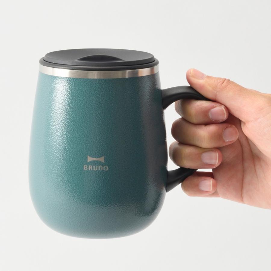 BRUNO マグカップ 460ml 蓋つきステンレスマグ tall （ ブルーノ ステンレスマグ ステンレス製 保温 保冷 カップ コップ マグ ） :437535:お弁当グッズのカラフル ...