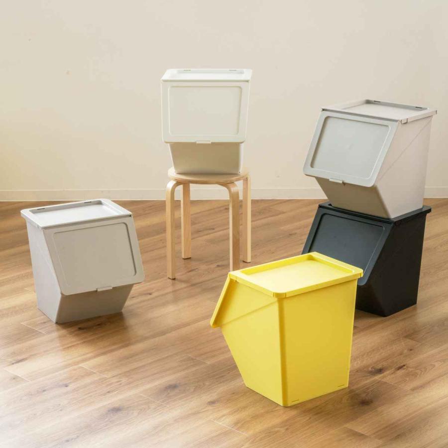 ゴミ箱 ふた付き 38L ペリカンガービー pelican garbee （ stacksto ごみ箱 38リットル 分別 スタッキング 重ねて 収納 連結 ） : お弁当グッズのカラフル ...