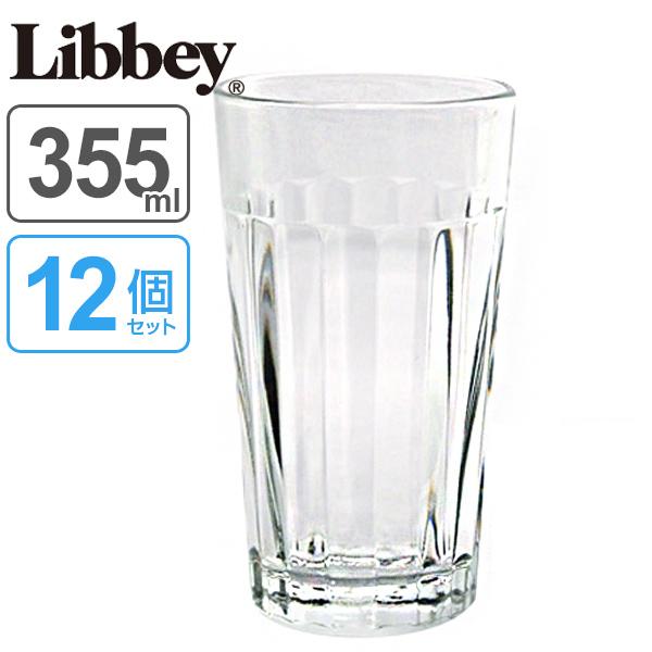 グラス 355ml Libbey パネルタンブラー ガラス 12個セット （ ガラスコップ カップ ガラス製 食器 ） : お弁当グッズのカラフルボックス - 通販 - Yahoo!ショッピング