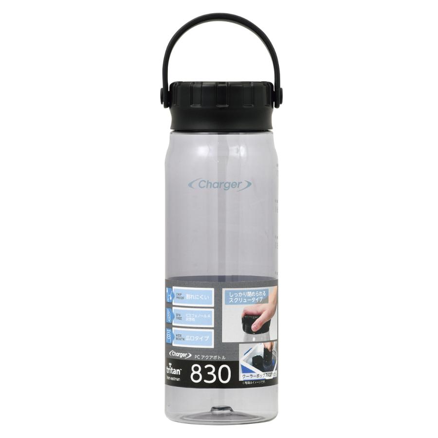パール金属 水筒 830ml ファストチャージャー PCアクアボトル （ 直飲み ボトル 常温 マイボトル クリアボトル 軽量 スクリュー ） : お弁当グッズのカラフルボックス - 通販 ...