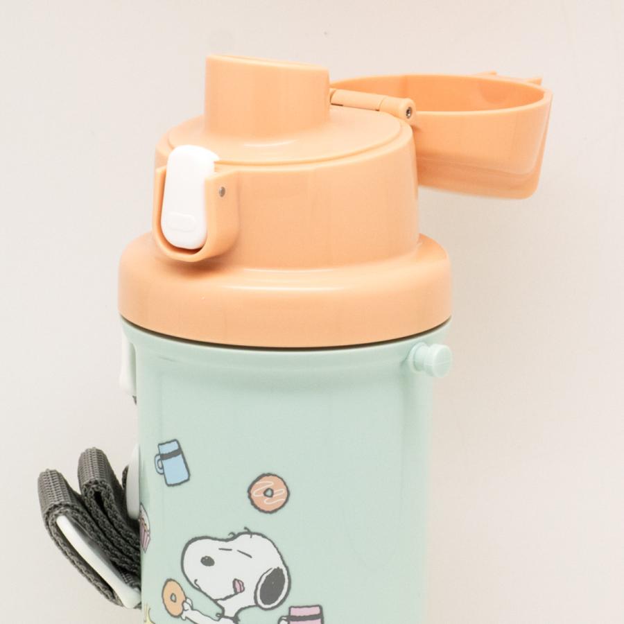OSK 水筒 600ml 直飲み水筒 スヌーピー （ SNOOPY 直飲み ダイレクトボトル プラボトル プラスチック ワンタッチ 子供 日本製 ） : お弁当グッズのカラフルボックス ...