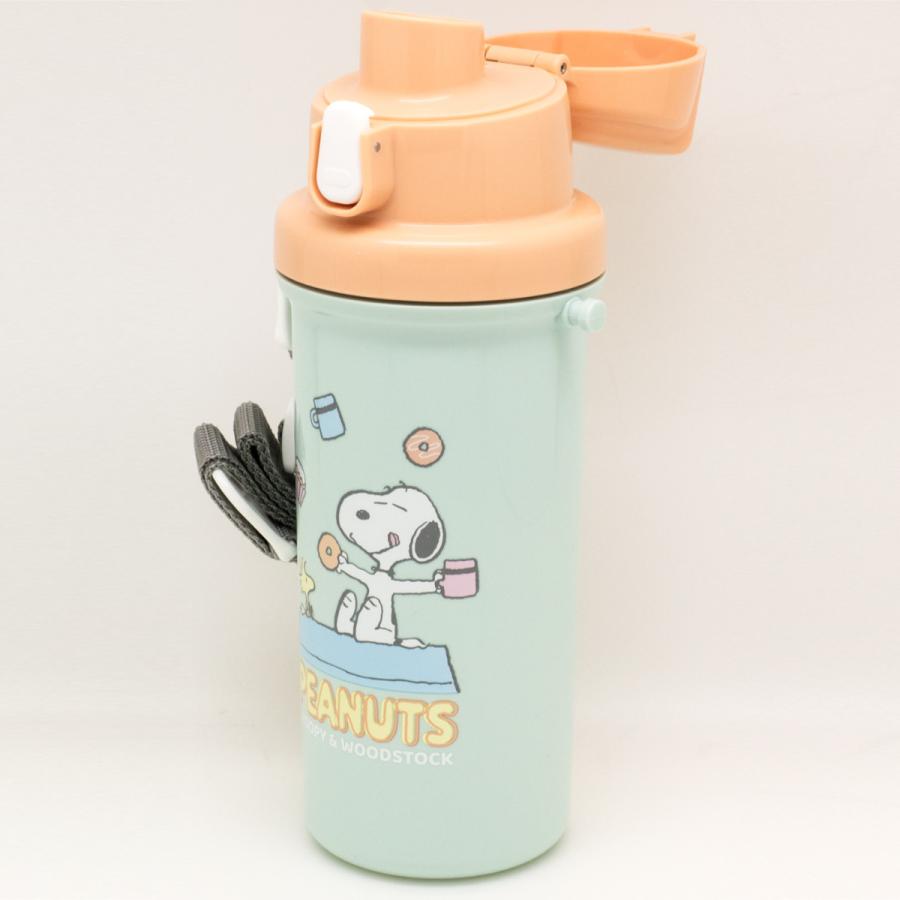 OSK（オーエスケー） 水筒 600ml 直飲み水筒 スヌーピー （ SNOOPY 直飲み ダイレクトボトル プラボトル プラスチック ワンタッチ 子供 日本製 ） : お弁当グッズのカラフル ...