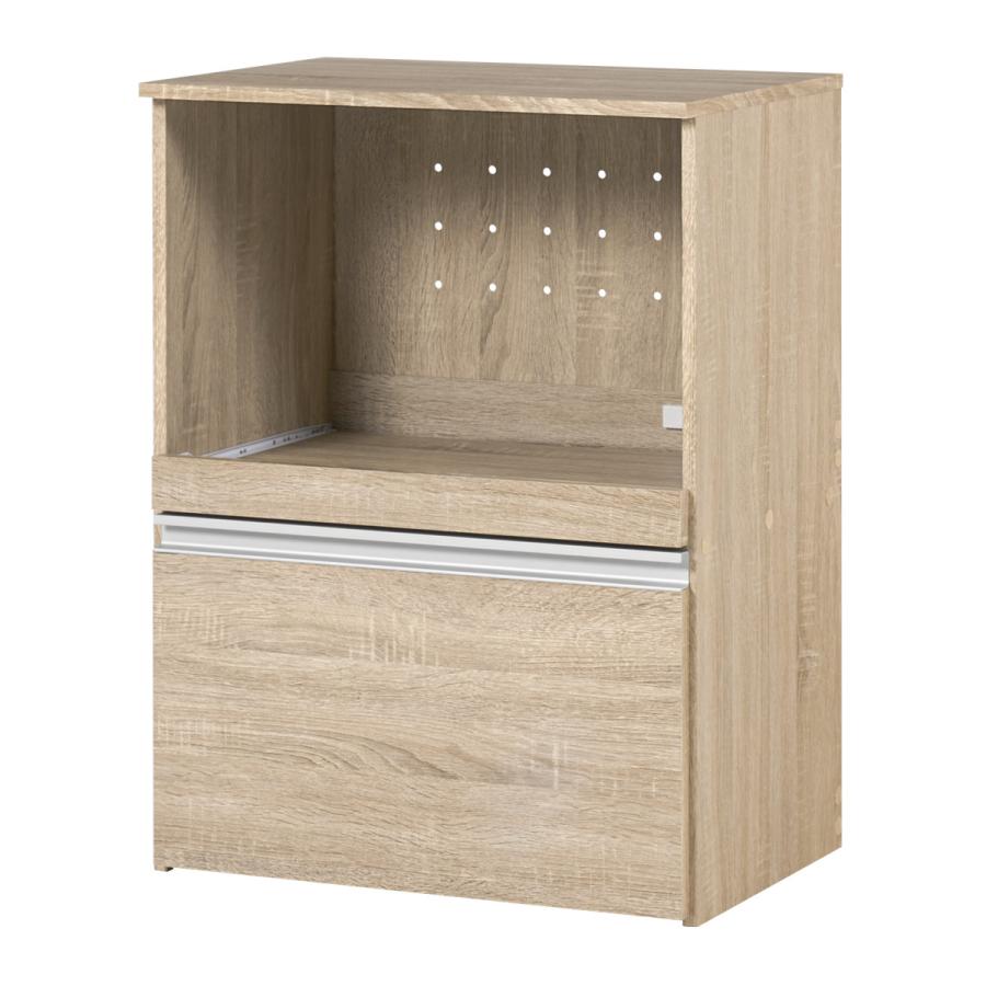 HAGiHARA キッチンカウンター 幅60cm 収納庫タイプ キャビネット （ カウンター 収納 キッチン 棚 ラック 家電収納 ） : お弁当グッズのカラフルボックス - 通販 ...