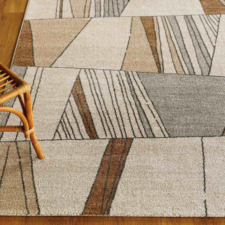 MORIYOSHI ラグ ヴェール ウィルトン織り 160×230cm ホットカーペット対応 北欧 （ 絨毯 マット ラグマット 長方形 床暖房対応 ） : お弁当グッズのカラフルボックス ...