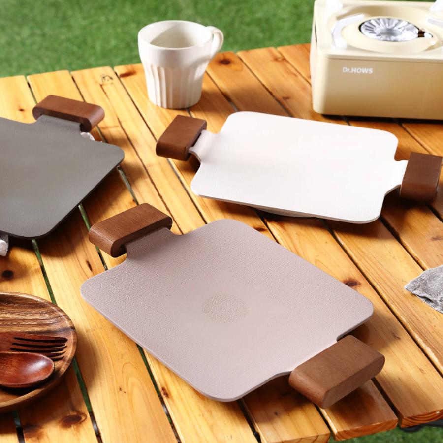 TTS グリルプレート IH対応 四角 ソリッドグリルパン ミニ ドクターハウス （ Dr.HOWS Solid マルチ グリル プレート ） : お弁当グッズのカラフルボックス - 通販 ...