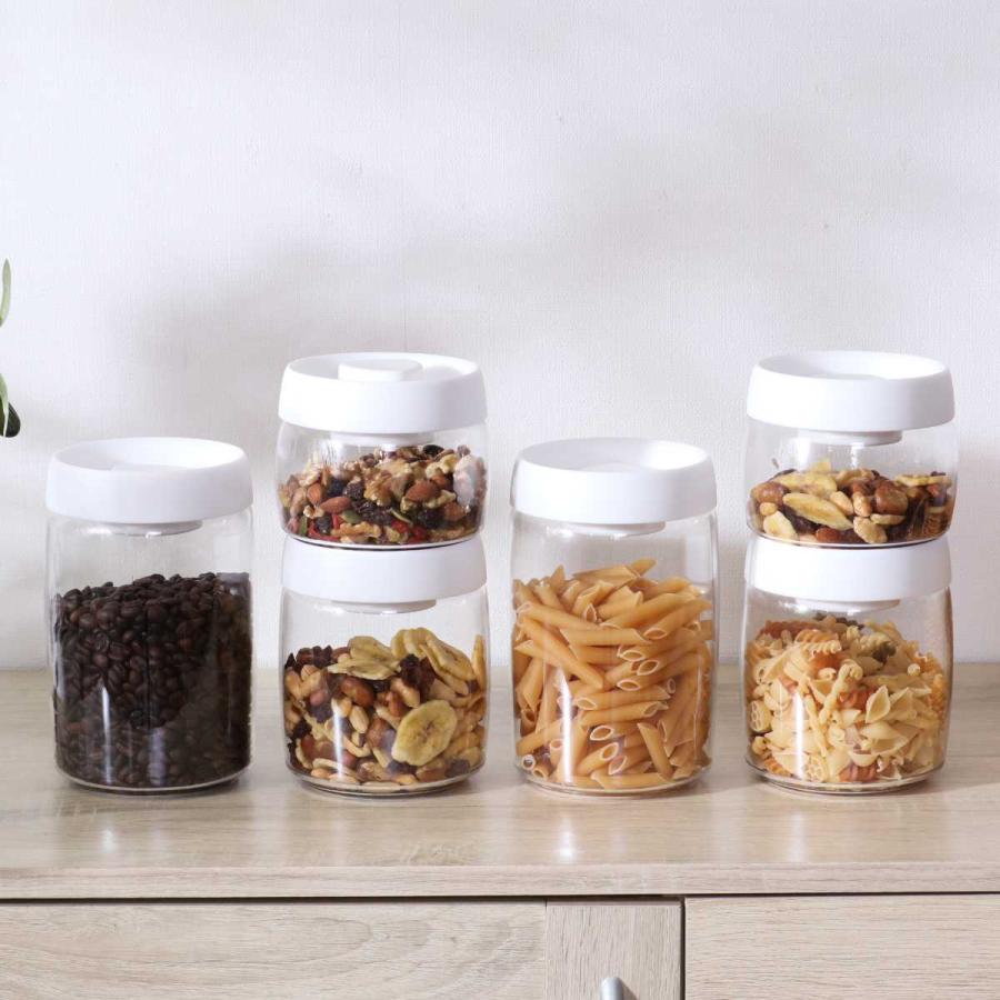 保存容器 800ml PUSH 空気が抜けるキャニスター （ 真空 密閉 プラスチック 真空キャニスター 密閉容器 保存 容器 ） :461026:お弁当グッズのカラフルボックス - 通販 ...