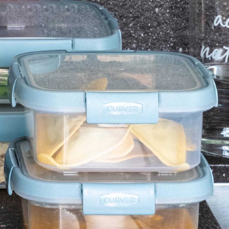 保存容器 Smart Fresh スマートフレッシュ 正方形 900ml （ キャニスター 食品保存容器 プラスチック容器 フードストッカー ...